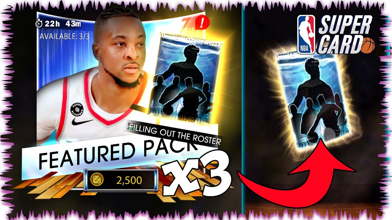 PULLED 3 SAPPHIRES IN 1 PACK!! Insane NBA SuperCard Pack Opening ...