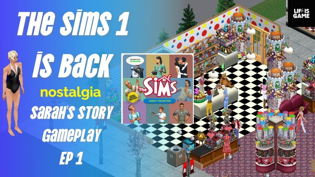 The Sims 1 is Back! Sarah’s Superstar Dream Begins! | Classic The Sims ...