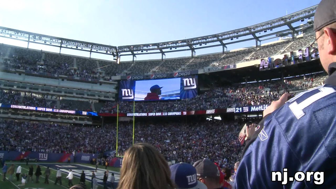 Giants Superbowl Party Metlife Stadium 2012 - YouTube