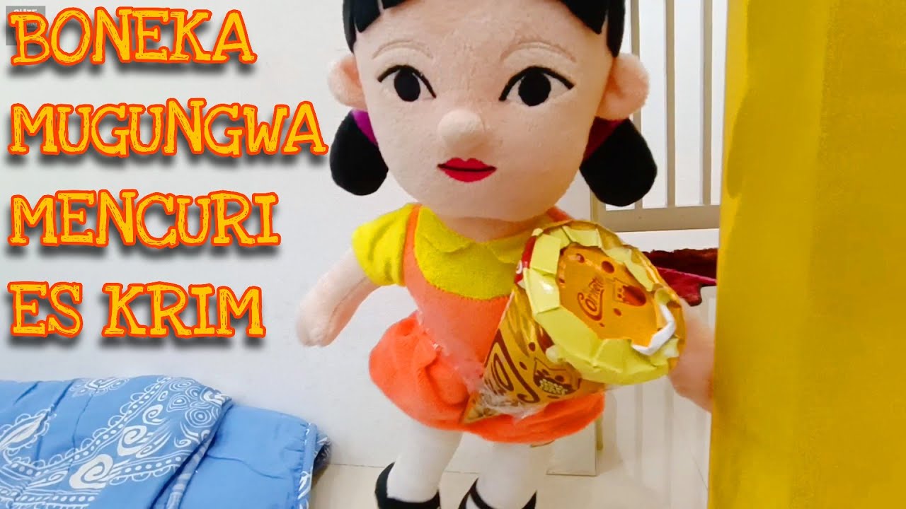 DRAMA AKTING KELUARGA BONEKA SQUID GAME MENCURI ES KRIM - YouTube
