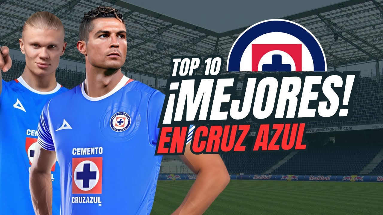 🚂 LOS 10 MEJORES JUGADORES DE CRUZ AZUL | CRISTIANO RONALDO?! 🔥 - YouTube