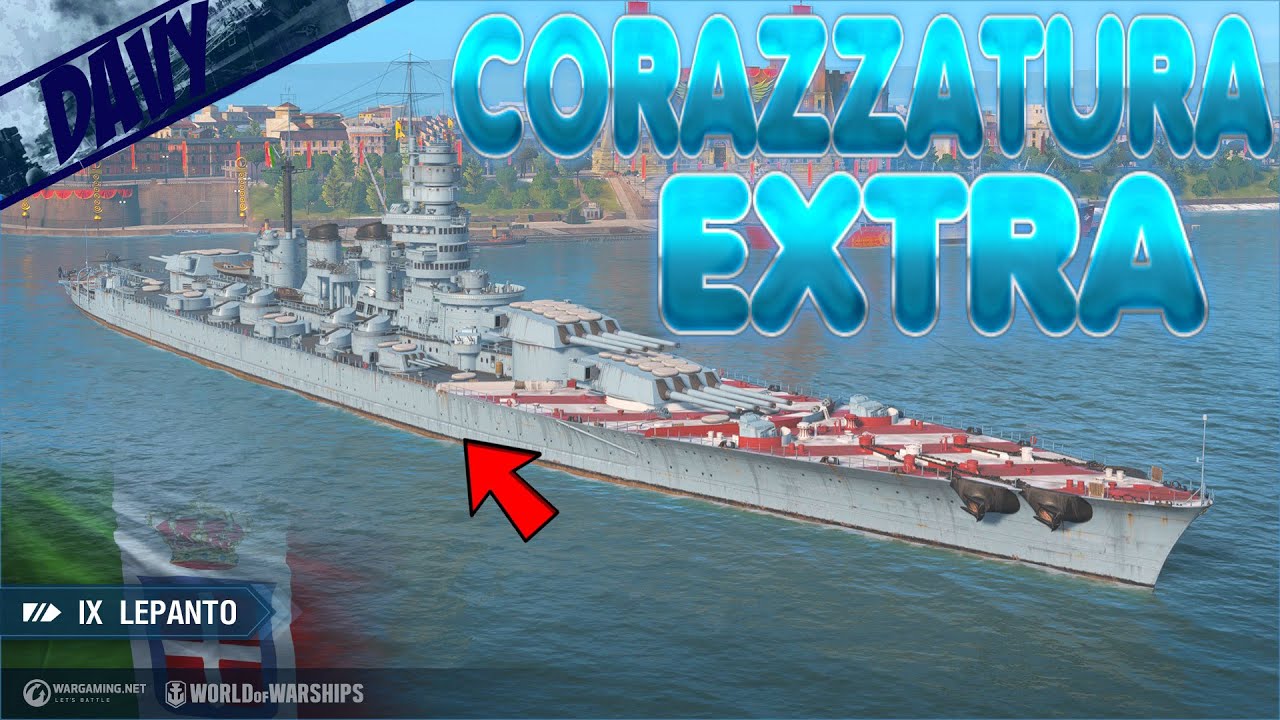 PROTEZIONE CONTRO I SILURI MOLTO ELEVATA PER QUESTA CORAZZATA ITALIANA ...