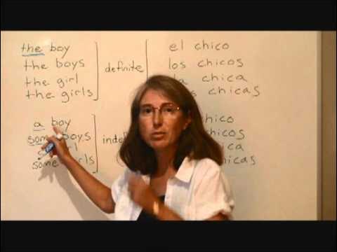 Spanish Articles Definite, Indefinite, Feminine, Masculine, Singular ...