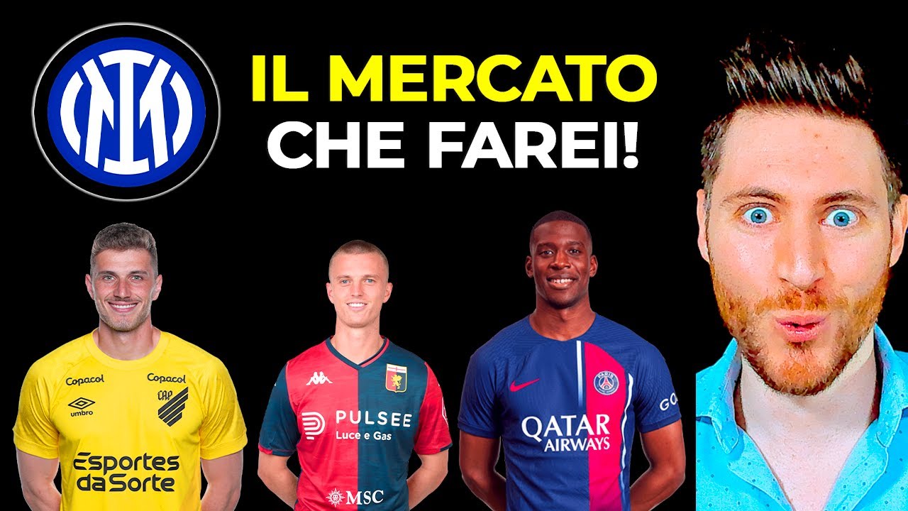 INTER MERCATO: TUTTO REALISTICO!!! 80mln per 4 COLPI...ECCO QUALI ...