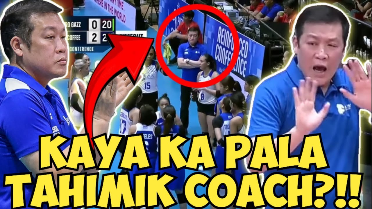 KAYA PALA TAHIMIK SI COACH?!!THE SILENT GENIUS OF COACH JERRY YEE ...