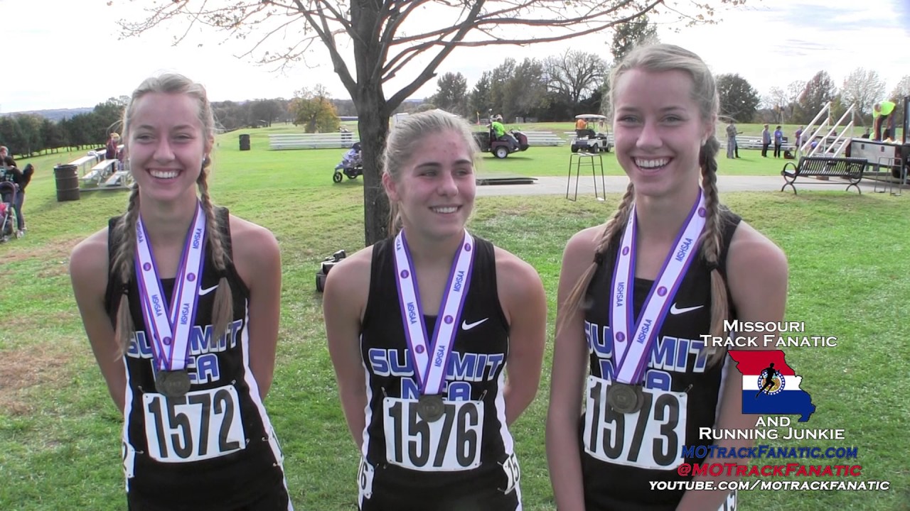 2016 MO State CC Class 1 Champs Summit Prep NCA Srs Claire Workman 1st ...