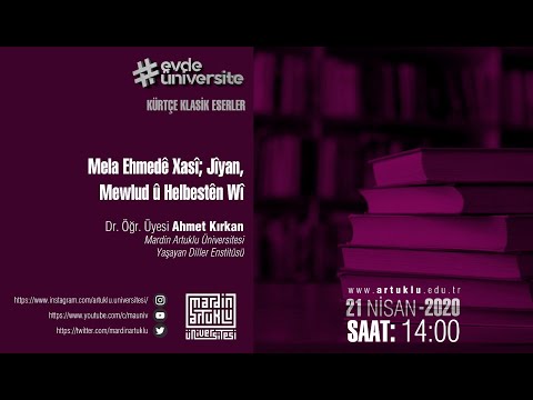 Mela Ehmedê Xasî; Jîyan, Mewlud û Helbestên Wî