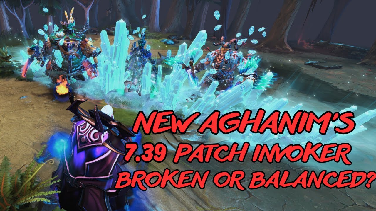 Dota 2 NEW 7.39 PATCH - INVOKER NEW AGHANIM'S SCEPTERS! - YouTube