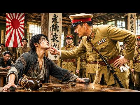 A Japanese Colonel Bullies a Drunken Young Man—Not Knowing He’s a Kung Fu Master!