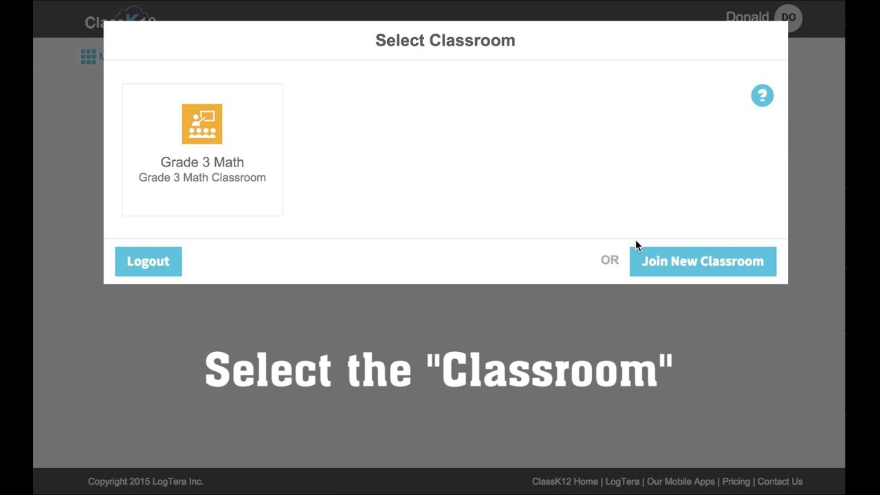 ClassK12: How to create a Student account ? - YouTube