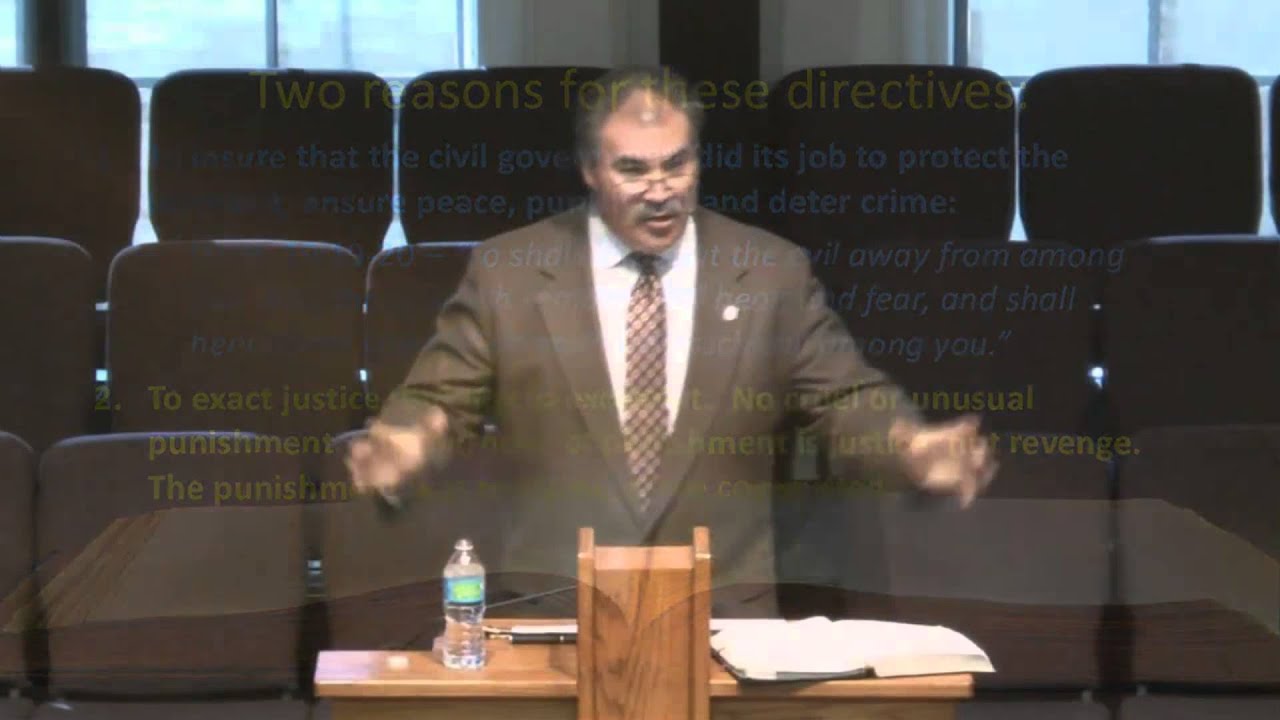 Pastor Paul Blair The Bible and Self Defense - YouTube
