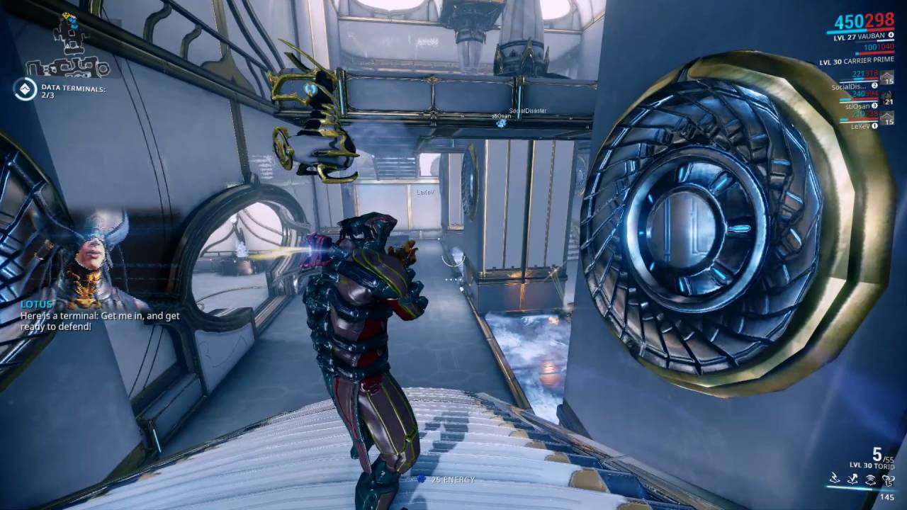 Warframe Vauban#torid Hunting Trinity Prime Systems In T3 Mobile ...