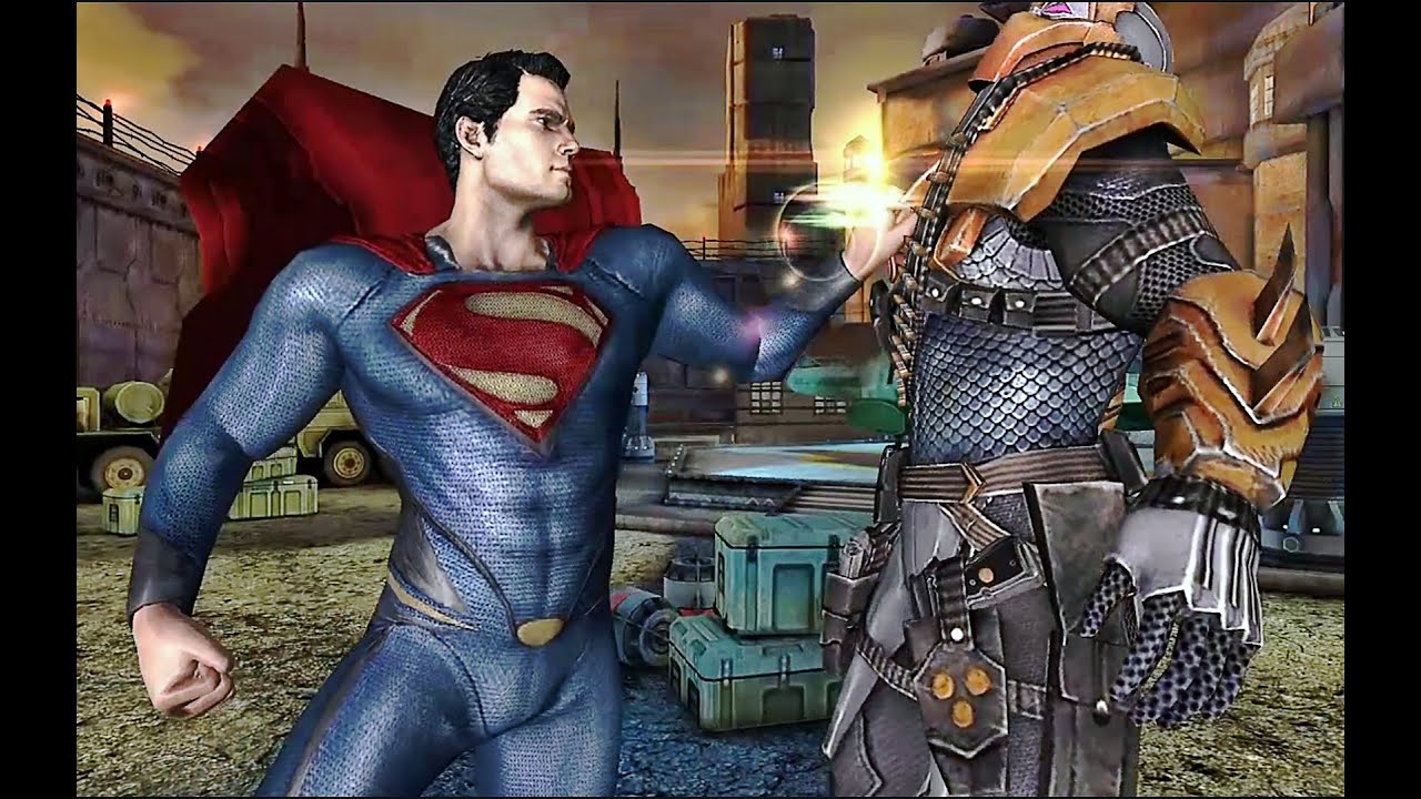 Superman vs Deathstroke and The Flash | Full Fight | Superman Fight ...
