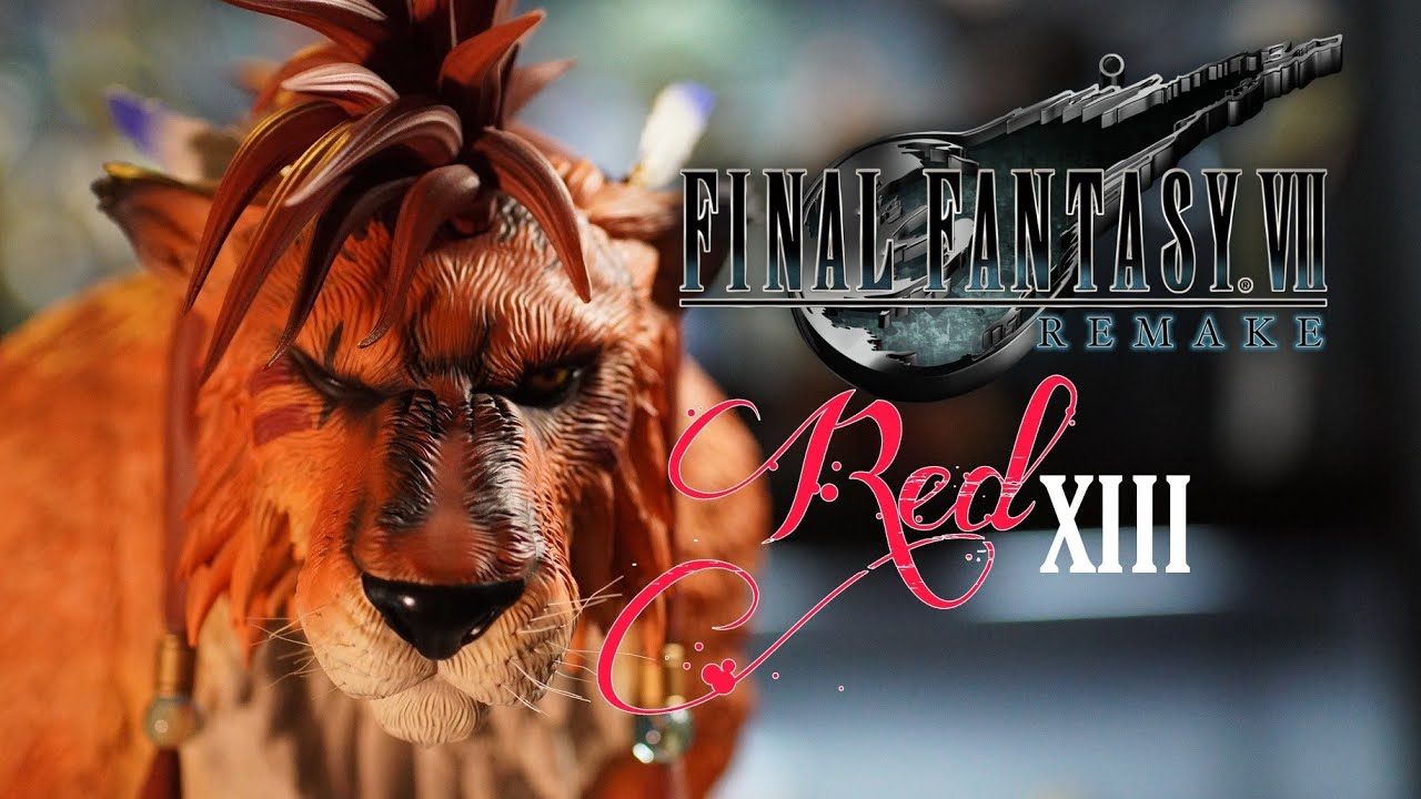 1/4 SCALE RED XIII CUSTOM FINAL FANTASY VII STATUE - YouTube