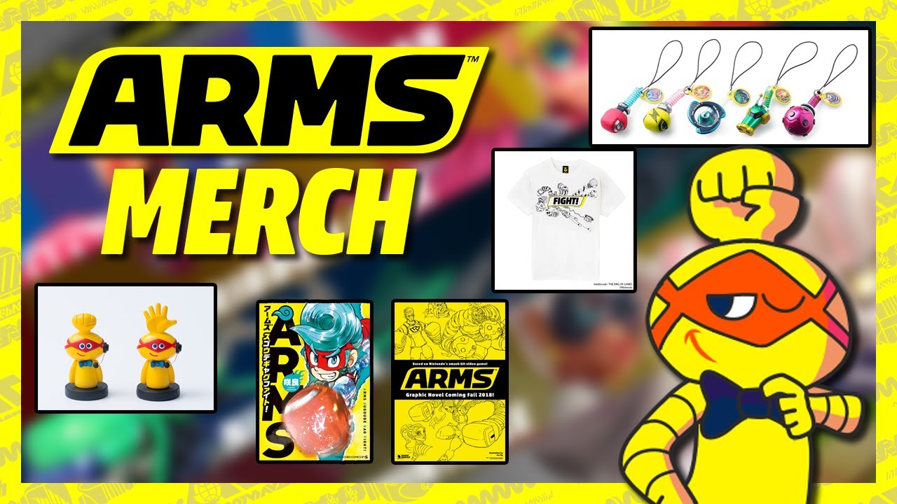 The world of ARMS Merch - YouTube