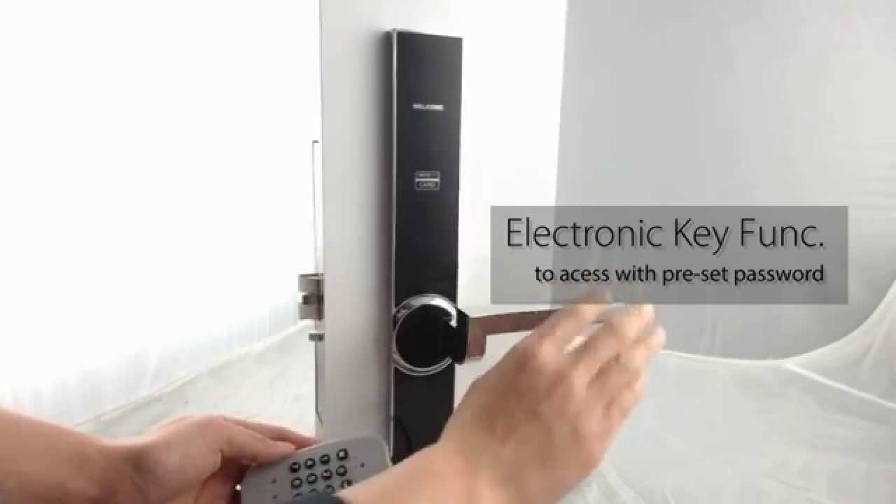 SYRON SY76 "Edge" Hotel Door Lock - YouTube