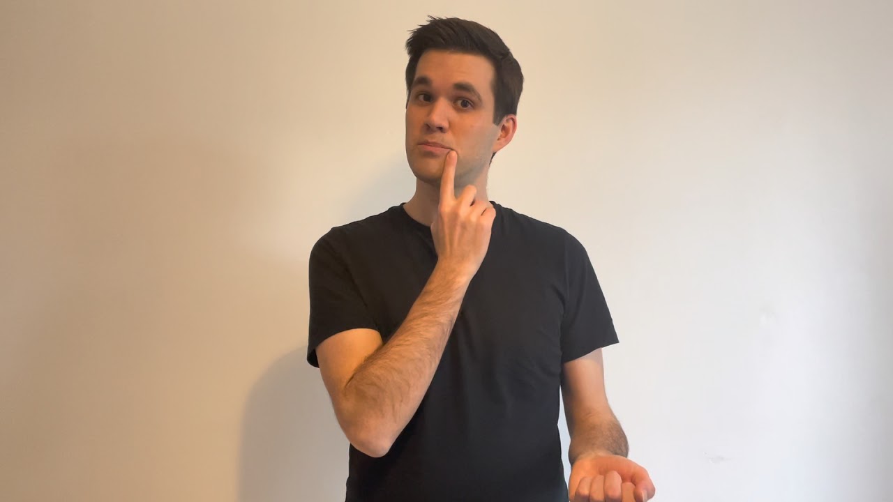 Makaton sign for PURPLE - YouTube