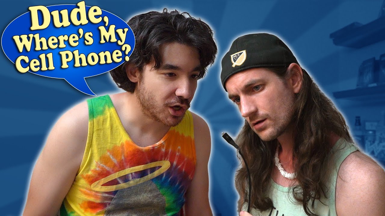 Dude, Where's My Cell Phone? | Short Film | Starring Kenn and Bud - YouTube