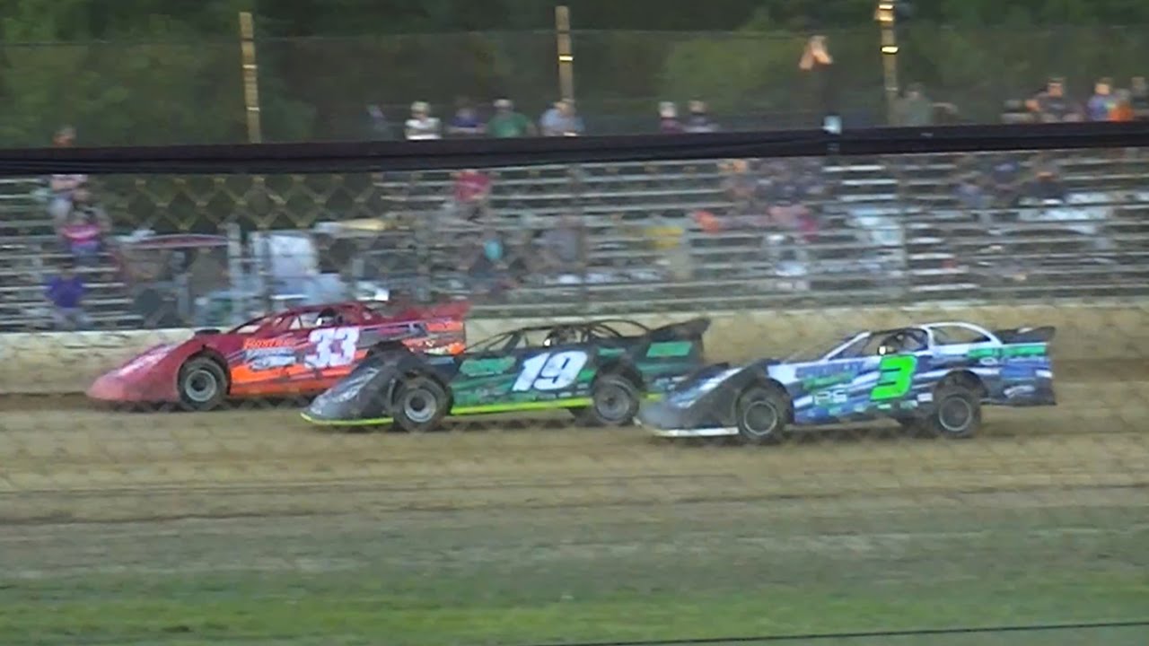 Super Late Model Heat Two | Stateline Speedway | 8-6-16 - YouTube
