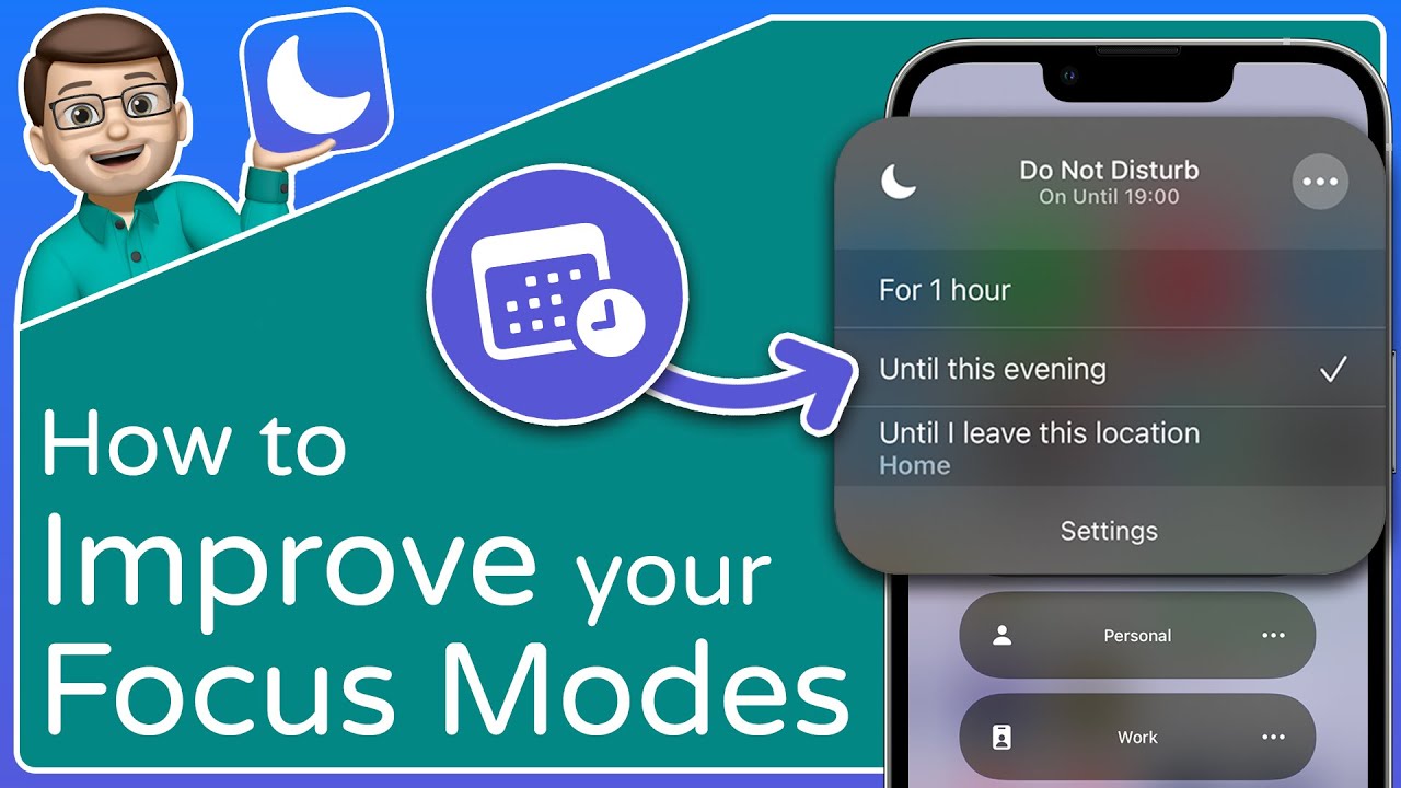 Understanding and Mastering Focus and Do Not Disturb Modes on iPhone ...