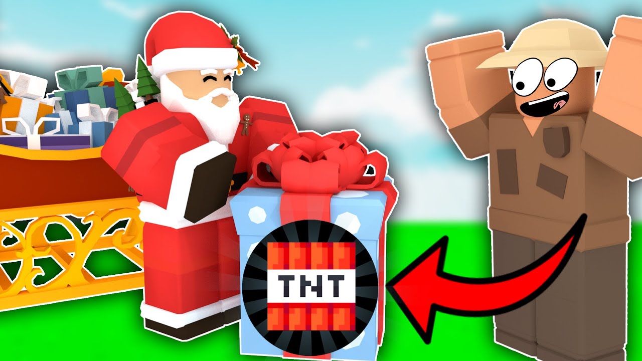 I trolled with the NEW Santa Kit in Roblox Bedwars... - YouTube