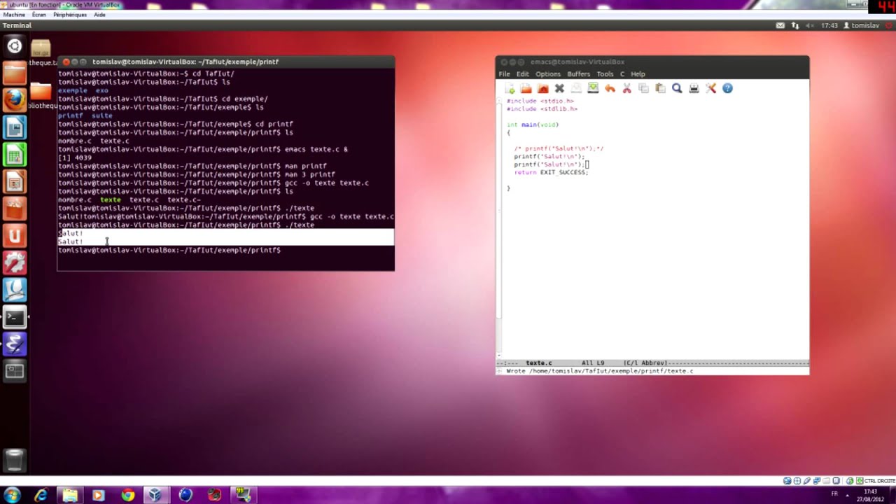 Épisode 2 : La fonction printf - YouTube