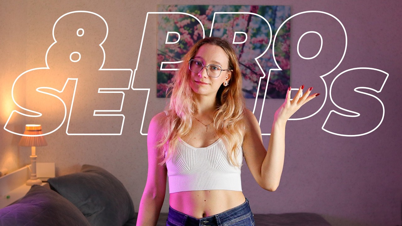 Don't know where to film? 8 BEGINNER Studio Setups READY NOW - YouTube