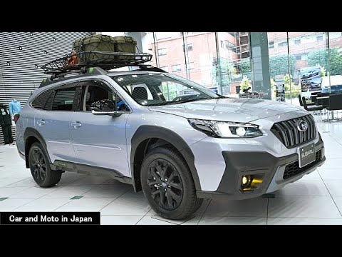 ( 4K ) Subaru Legacy Outback X-BREAK EX + Accessories : Silver - YouTube