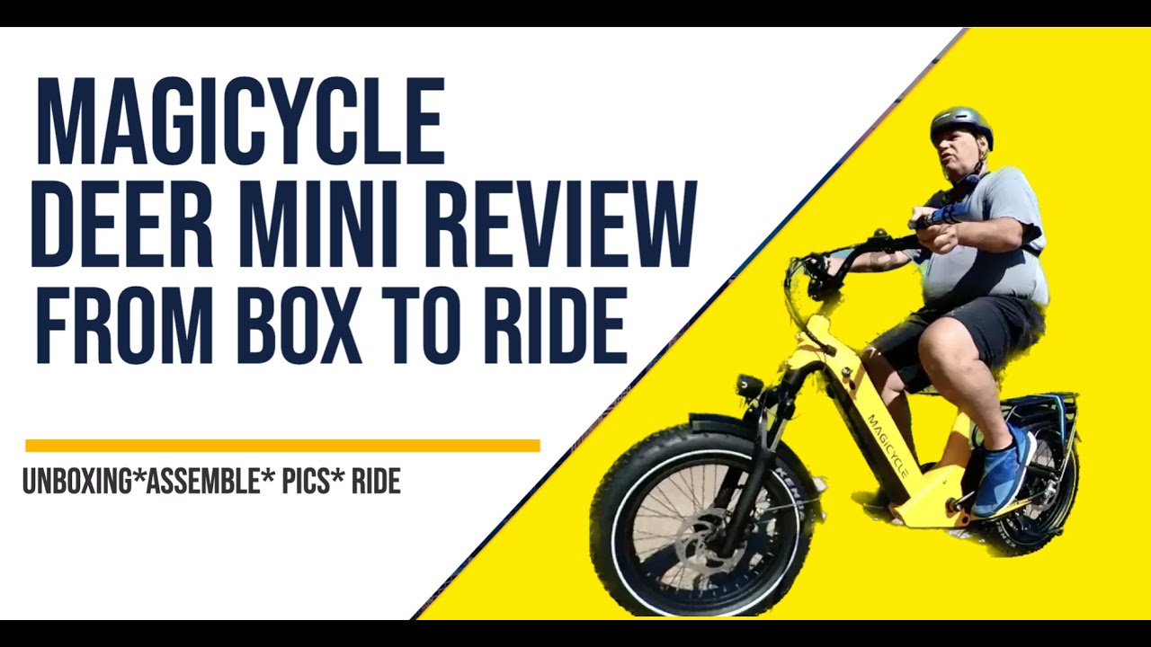 Magicycle Deer 20" step-Thru FROM BOX TO RIDE - YouTube