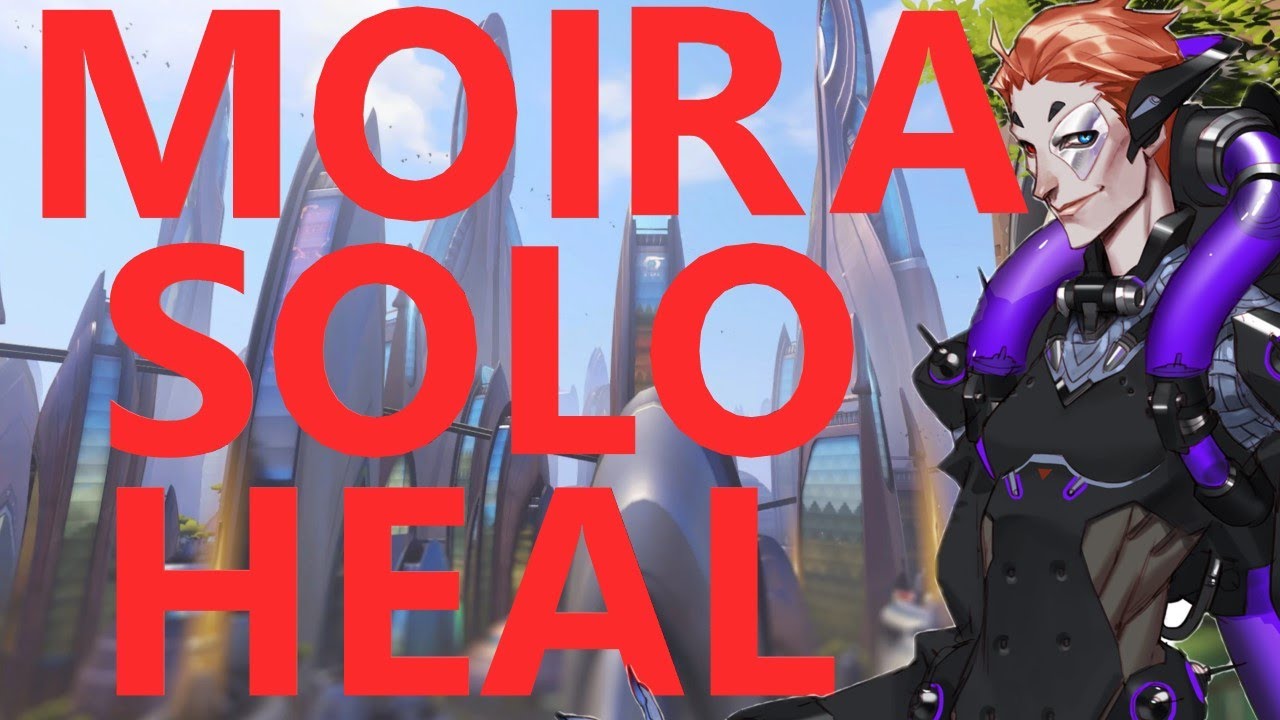 Hard Carrying while Solo Healing on Moira in Overwatch 2 - YouTube