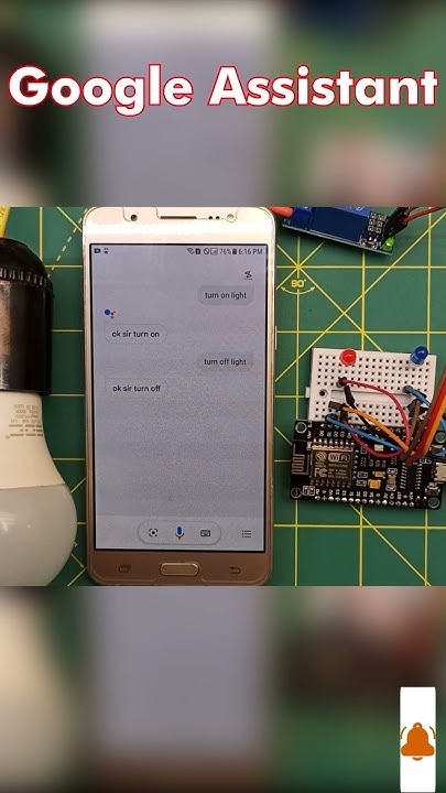 How to Make Google Assistant control light | Home Automation IOT | NodeMCU ESP8266 #arduino #diy ...