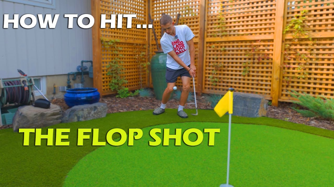 How to Hit a Flop Shot in Golf | JRG - YouTube