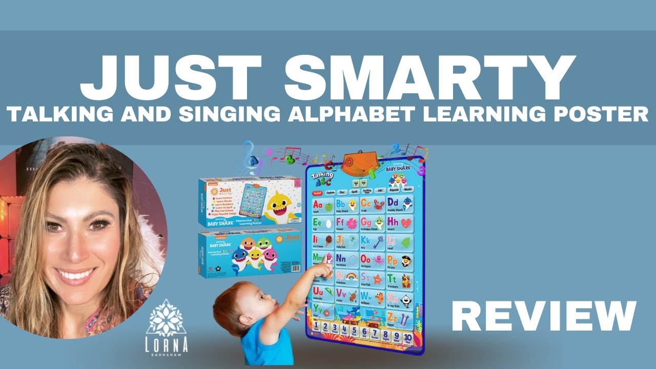 Pinkfong Baby Shark Talking and Signing Alphabet Learning Poster ...