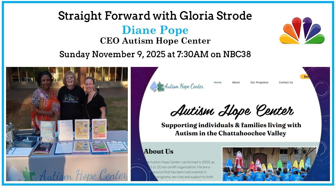 Straight Forward with Gloria Strode and Diane Pope CEO Autism Hope ...