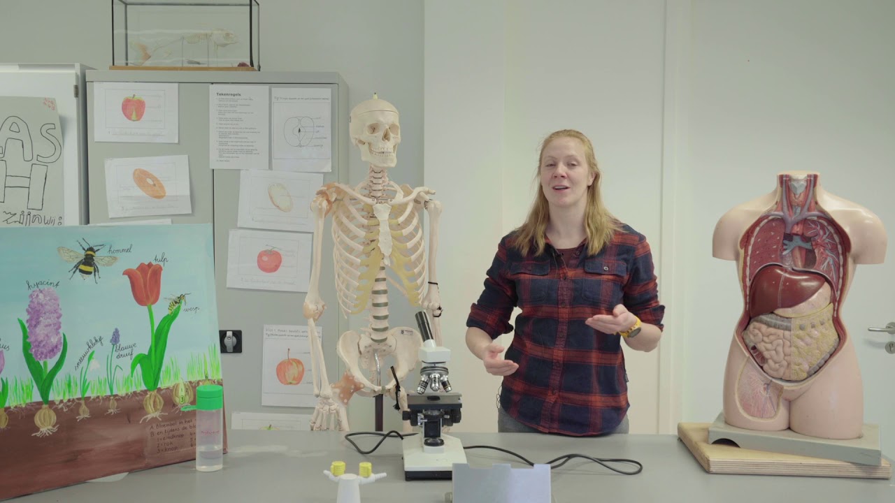 Biologie op het Trajectum College - YouTube