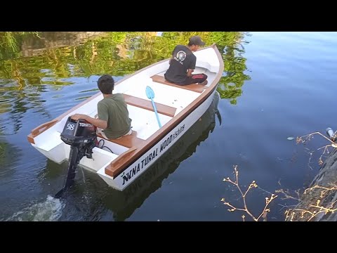 MINI BOAT / SPEEDBOAT BAHAN SPON EVA ANTI TENGGELAM TEST DRIVE size ...