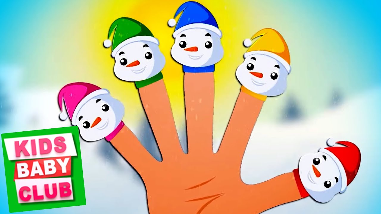 Snowmen Finger Family | Nursery Rhymes And Kids Songs | Cartoon Videos ...