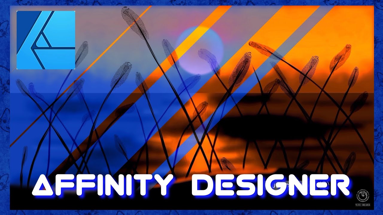 Sunset Art Painting with Affinity Designer - YouTube