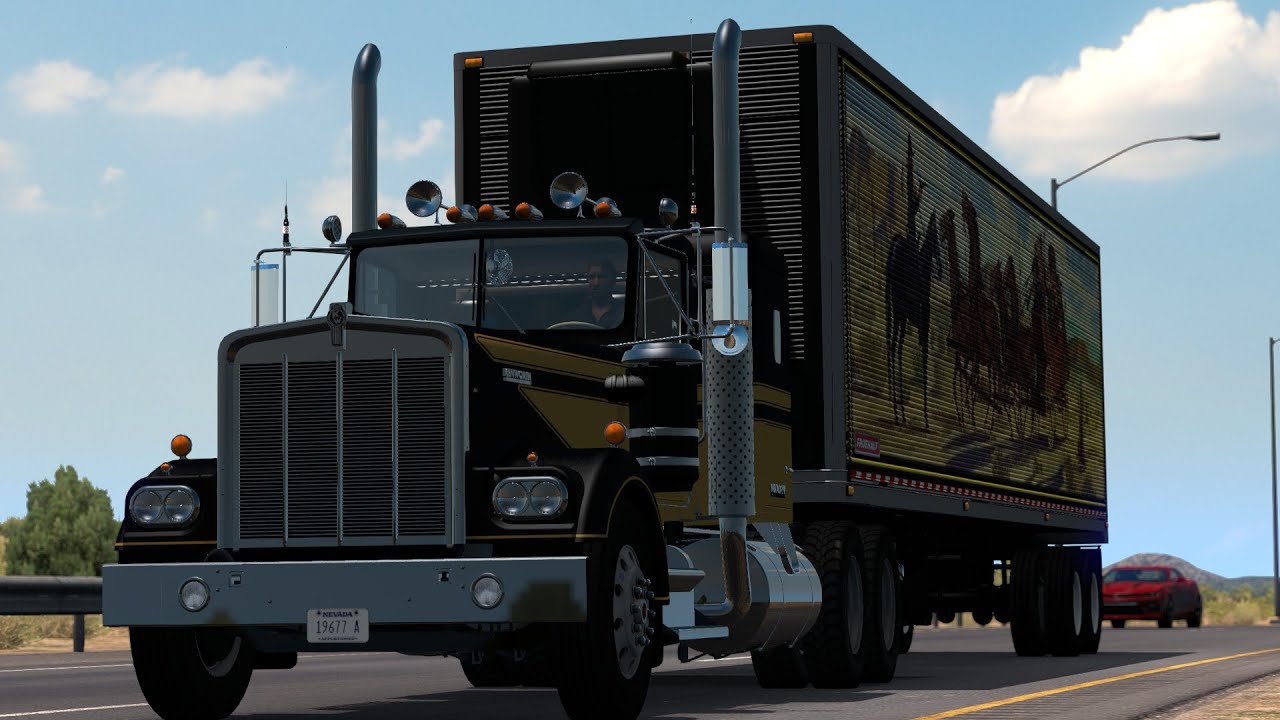 American Truck Simulator - Pulling into a Drive-Thru with Snowman's ...