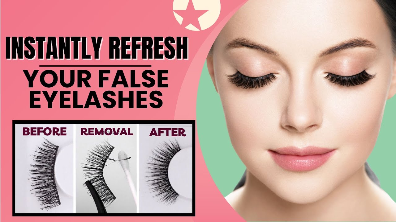 How to Clean Your False Eyelashes Easily (Expert Methods) - YouTube