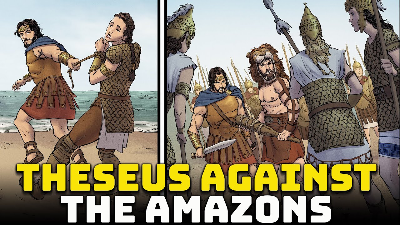 Theseus Against the Amazons - The Adventures of King Theseus - Ep 1 ...