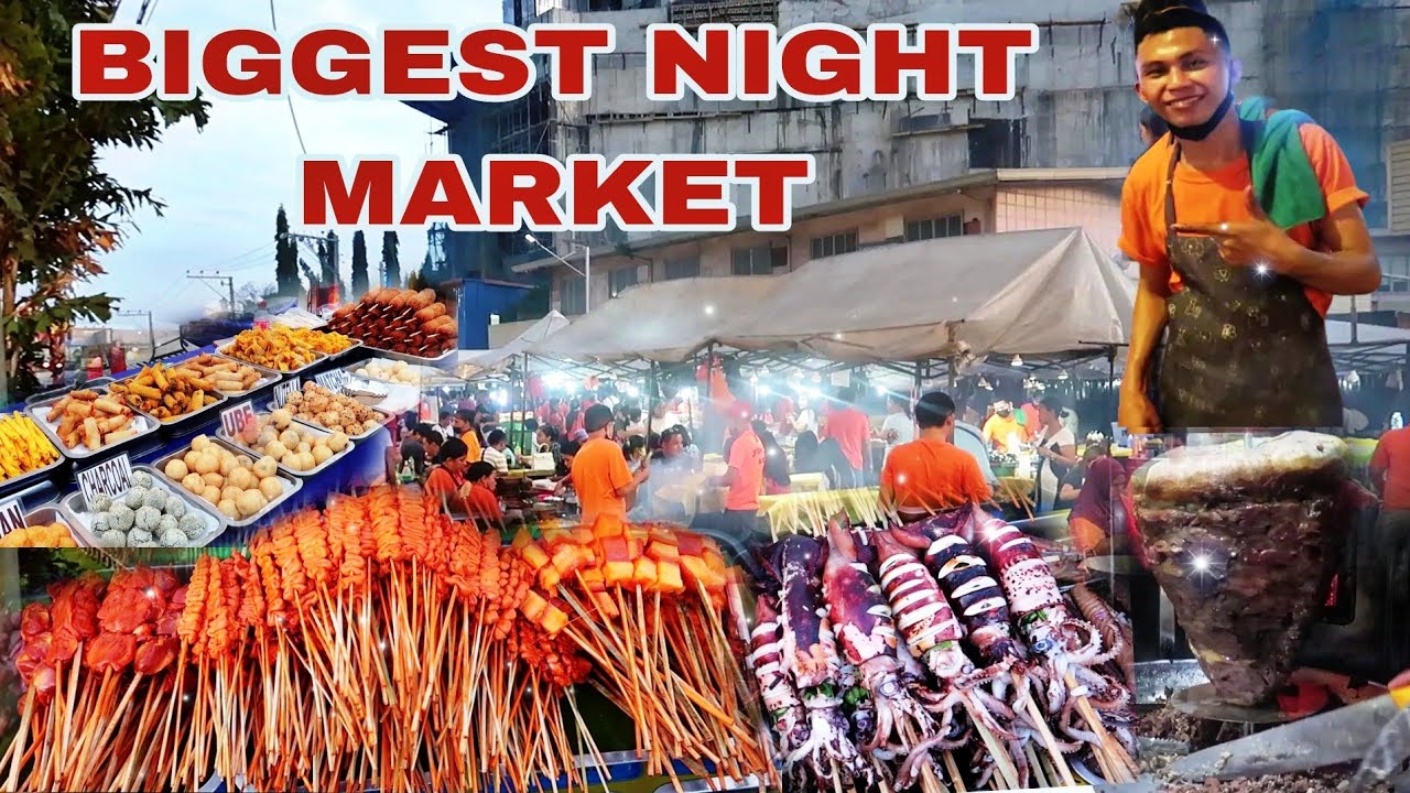 Roxas Night Market|Biggest Night Market in Davao City- Street Food ...