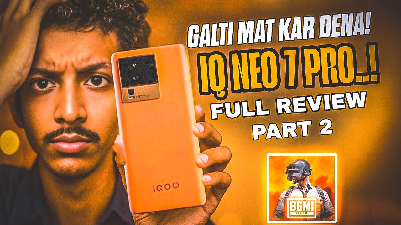 iQOO Neo 7 Pro BGMI Review | 90 FPS Gaming Test & Real Experience" part ...