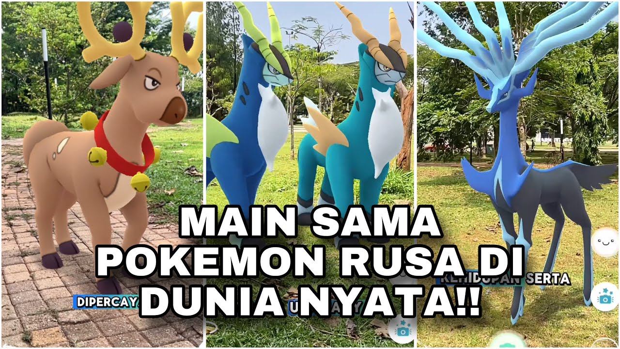 POKEMON BERBENTUK RUSA YANG LUCU-LUCU !! 🦌🫎 - YouTube