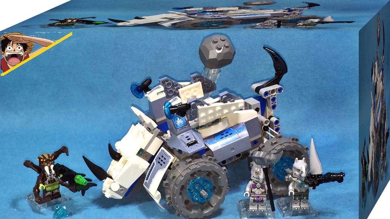 레고 키마 로곤의 락 플링거 70131 조립 리뷰 Lego Legends of Chima Rogon's Rock Flinger ...