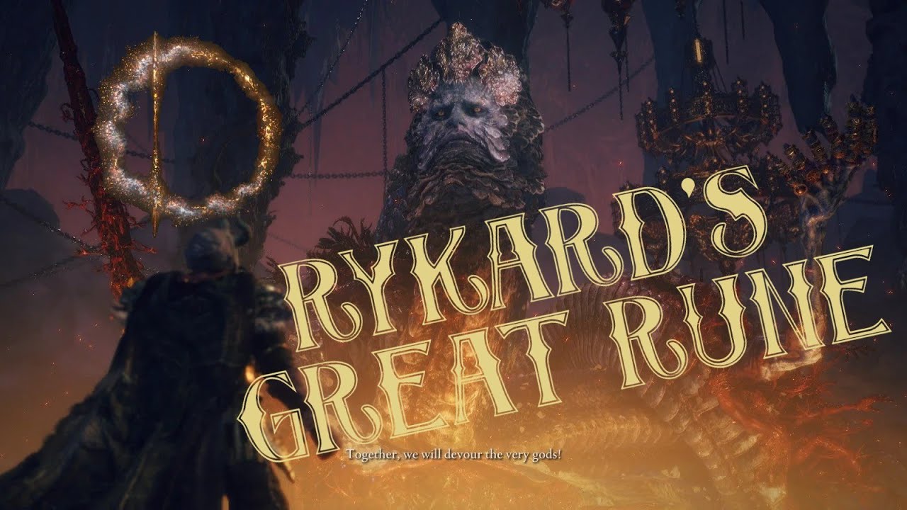 How to Activate/Use Rykard's Great Rune Elden ring - YouTube