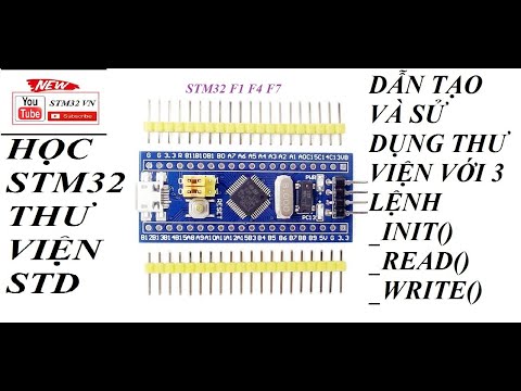 Học STM32 F1 - DMA Với USART Và SPI (PL2303 + Led Dây RGB WS2812B) - YouTube