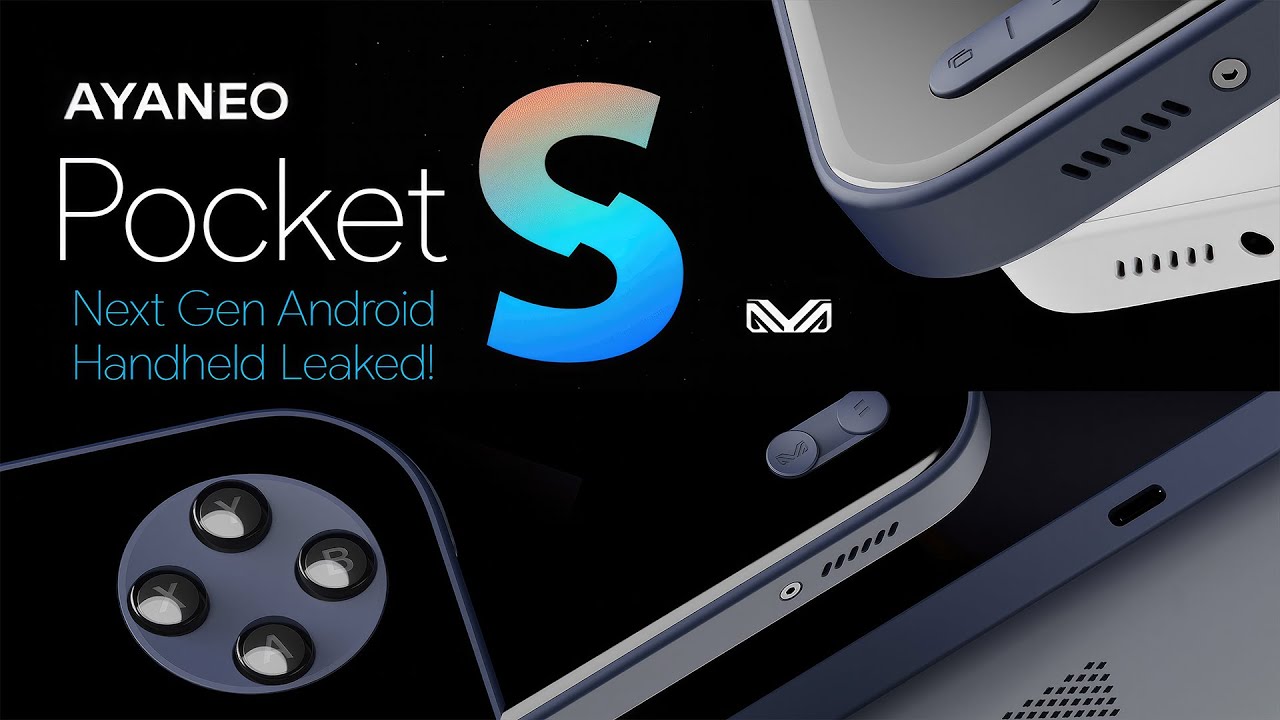 The Pocket S Is A Next-Gen Android Handheld With An All New New ...