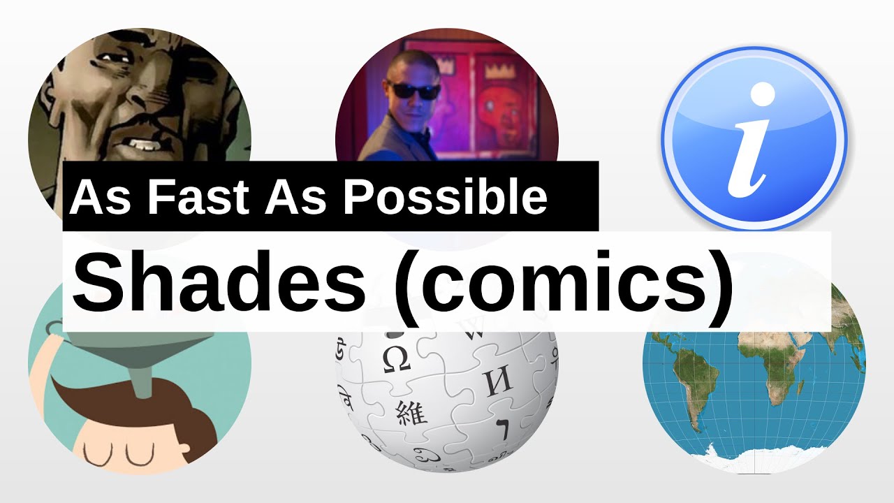 Shades (comics) As Fast As Possible - YouTube