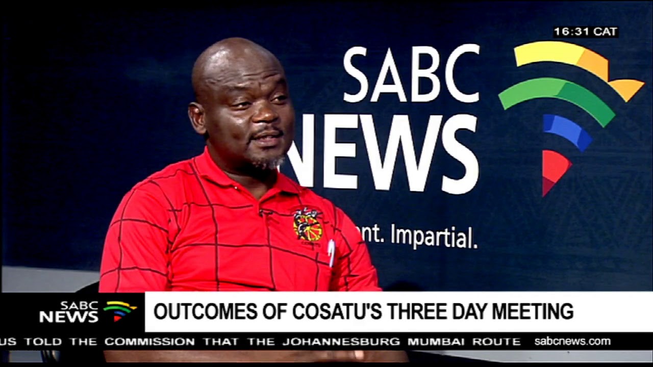 Outcomes of Cosatu's three-day meeting: Mike Shingange - YouTube